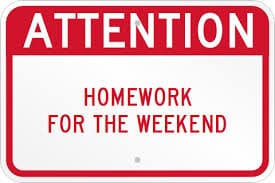 Weekend Homework • Brickfield, tu centro de idiomas en Vila-real